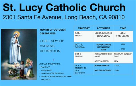 St Lucy Catholic Church Long Beach Ca