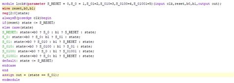 How Do I Create A Testbench In Verilog For This Fsm