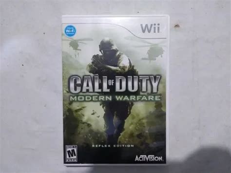 Call Of Duty Modern Warfare Reflex Edition Original Wii Mercadolivre