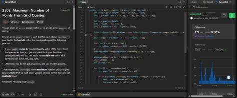 Leetcode Competitiveprogramming Java Datastructures Algorithms