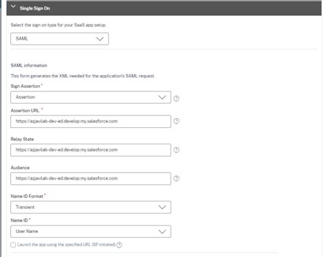 Salesforce Saml Sso Deployment In Citrix Cloud Step By Step Guide