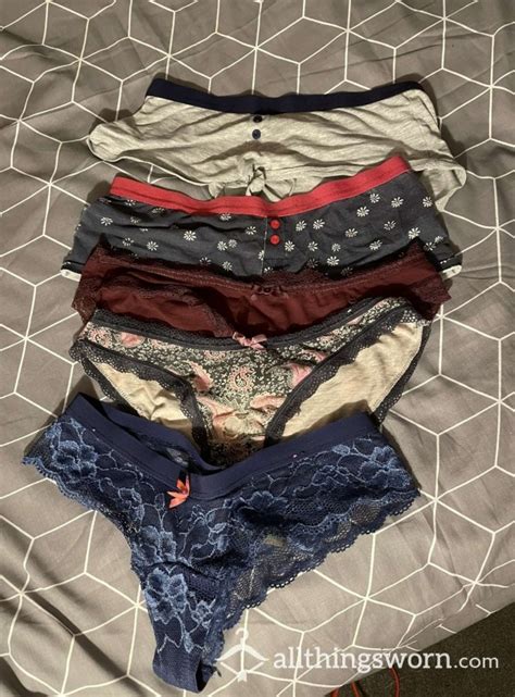 Well Worn Ripped Panty Bundle