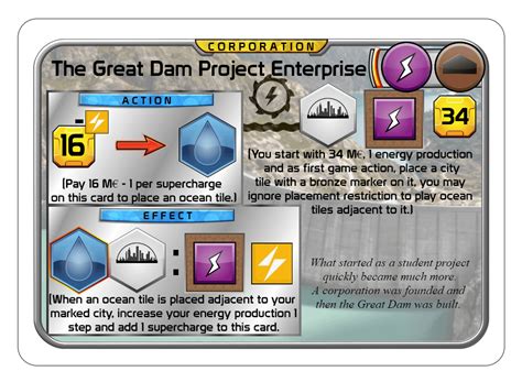 Custom Card The Great Dam Project Ent Feedback Welcome R