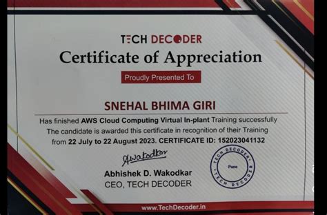 I Am Delighted To Announce That I Have Successfully Achieved A