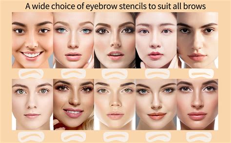 Boobeen Eyebrow Stencil Kit Waterproof Eyebrow Pomade Geldefines Brow