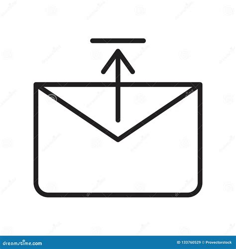 Outbox Icon Trendy And Modern Outbox Symbol For Logo Web App UI Outbox Icon Simple Sign