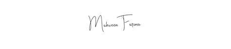78 Mahveen Fatima Name Signature Style Ideas Unique Autograph