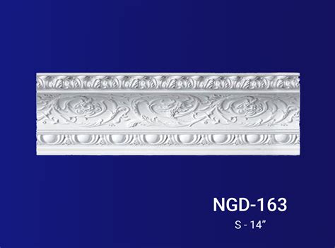 Gypsum Plaster Cornice Strip Design And Model Ngd 163 Nova Gypsum