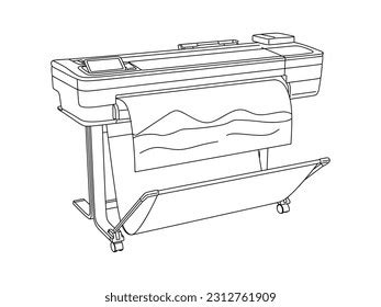 How To Draw A Computer Plotter