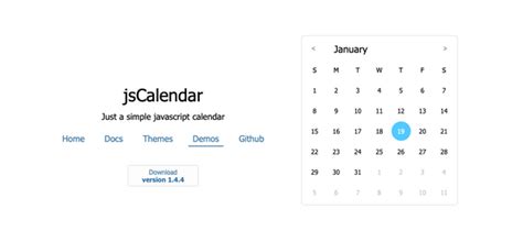 Best Open Source Free JavaScript Calendars