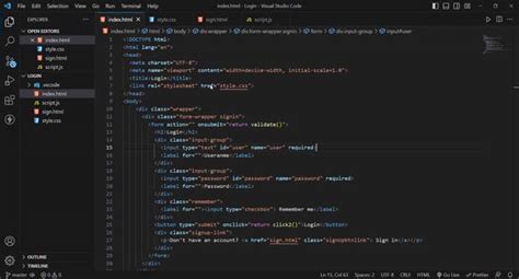 Khushboo Tiwari On Linkedin Technohacks Webdevelopment Task3 Buildingaloginpage Mrsandipgavit