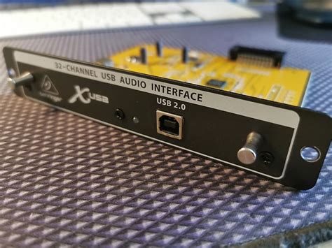 Behringer X USB 32 Channel Audio Interface Expansion Card Reverb
