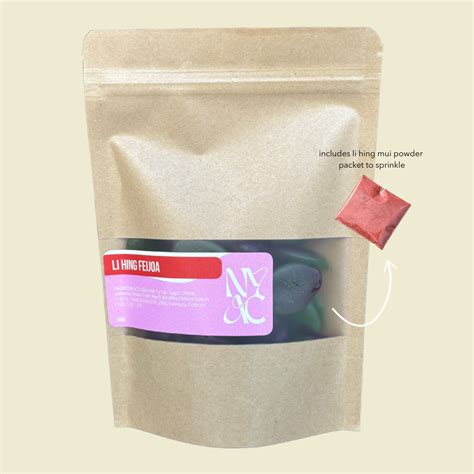 Li Hing Feijoa Not Your Average Candy