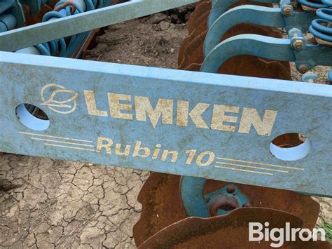 2019 Lemken Rubin 10 20 Speed Disk Agriculture Bigiron