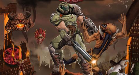 Download Doom Slayer Wallpaper