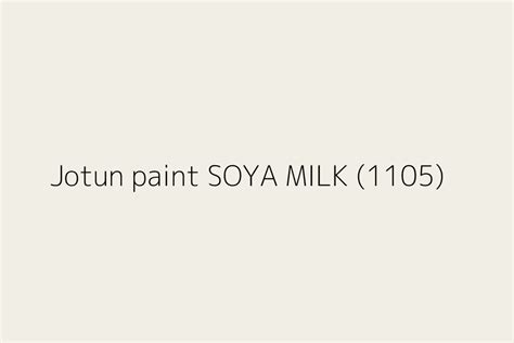 Jotun Paint Soya Milk 1105 Vs Ral Signal White Ral 9003 59 Off