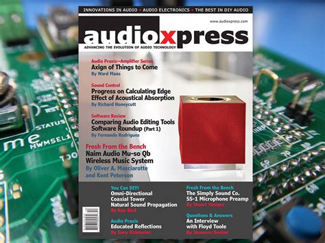 The Latest On Audio Technology Speaker Design And Acoustic Perspectives With Audioxpress