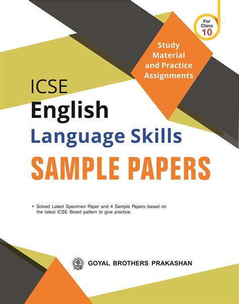 Icse English Language Skills Comprehension For Class 10
