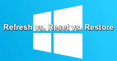How To Factory Reset Windows 10