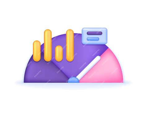 Premium Vector 3d Style Illustration Of Indicators Or Measurements Or Performance And