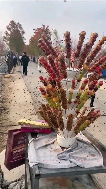 세계의 음식 탕후루 🍡 중국에선 불량식품 한국에선 인기식품 😅 Youtube