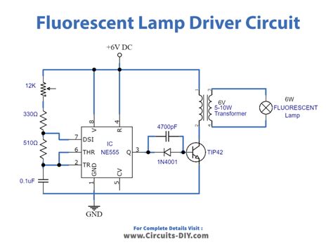 Fluorescent Lamp Driver Circuit
