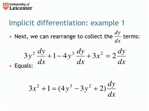 PPT Implicit Differentiation PowerPoint Presentation Free Download ID