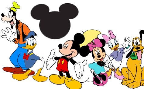 Disneys Iconic Characters Group Portrait Mickey Mouse And Friends