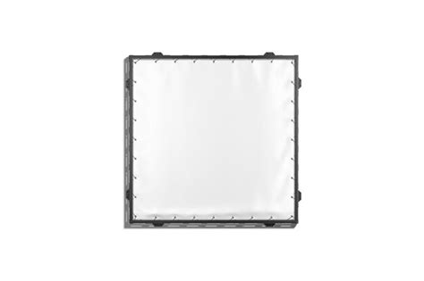 화이트 패브릭 배너 무료 벡터