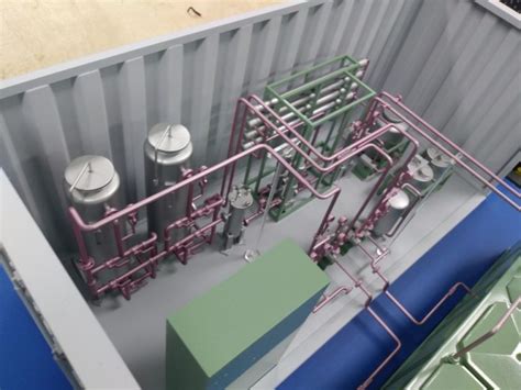 전시 모형 다만드러