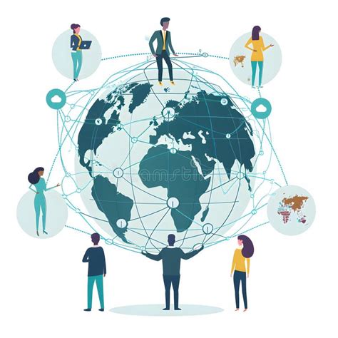 Global Network Business Structure Customer Connection Analysis And