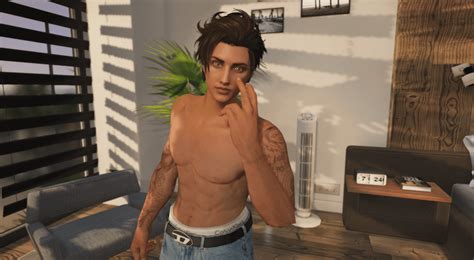 Jace Hair For Mp Male Gta5