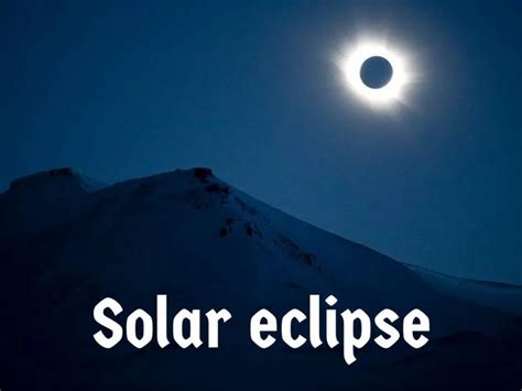 Ppt Solar Eclipse Powerpoint Presentation Free Download Id7134943