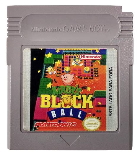 Kirbys Block Ball Original Gb Sebo Dos Games Games Antigos E Usados Dos Atari Ao Ps