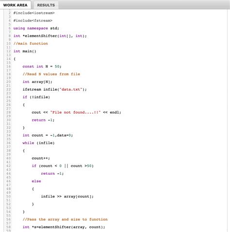 Answered 912 Element Shifter Write A Function Bartleby
