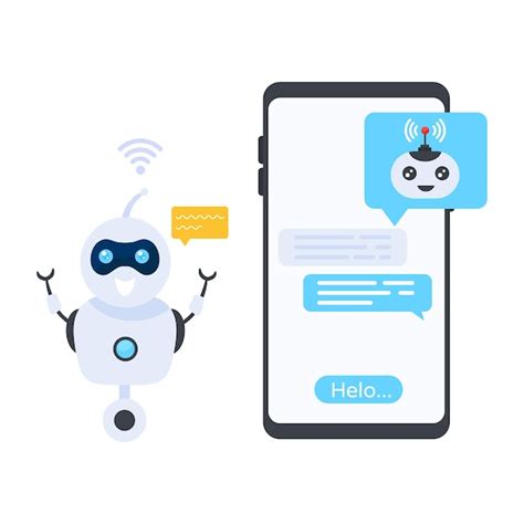 Premium Vector Digital Assistant Illustration Flat Editable Vector