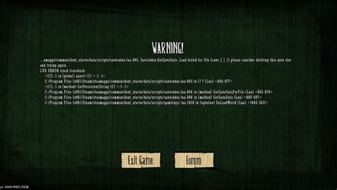 Save Doesnt Work Anymore Since I Entered Caves For The First Time