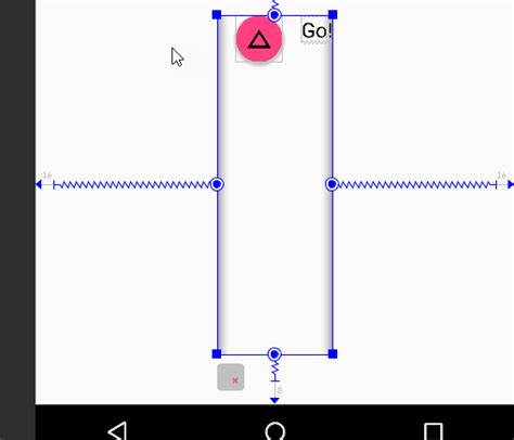Android Wrapcontent Of Linearlayout Which Include Fab And Text