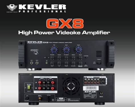 Kevler Professional Gx8 New High Power Videoke Amplifier With 12v Dc Output Lazada Ph