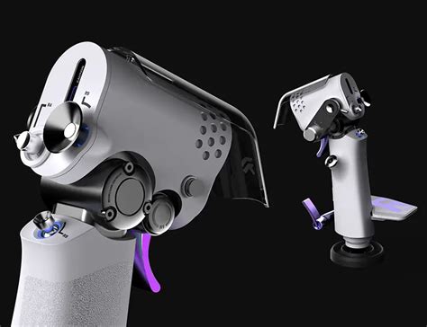 Mech Dual Joystick Game Controller With A New Look Tuvie Design Mech Joystick Game Controller