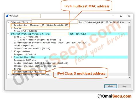 Multicast Ipv4 Address To Mac Address Mapping