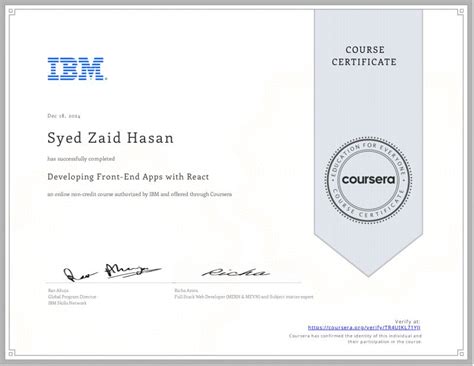 React Javascript Front Html Css Syed Zaid Hasan