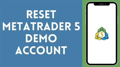 How To Reset MetaTrader 5 Demo Account 2024 MetaTrader Tutorial YouTube