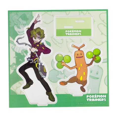 Brassius And Sudowoodo Acrylic Stand PokÉmon Trainers Authentic