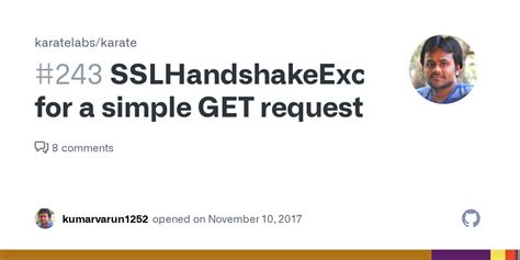 Sslhandshakeexception For A Simple Get Request · Issue 243