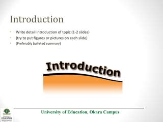 Sample Slides PPT