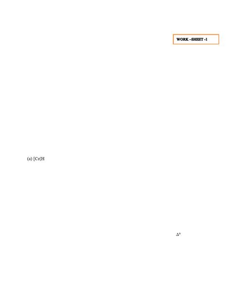 Class 12 Ch 5 Ws 1 Pdf