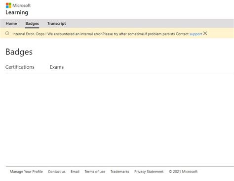 Microsoft Badges Not Showing In Microsoft Learning Dashboard Microsoft Qanda