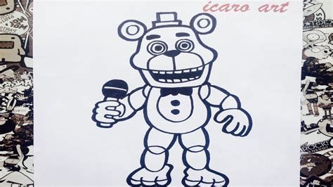 Como Dibujar Freddy De Fnaf Kawaii Paso A Paso Dibujos