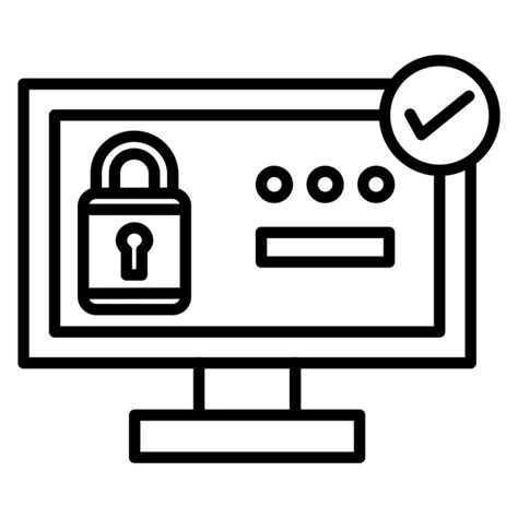 Premium Vector Security System Icon